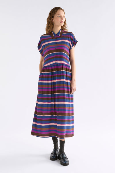Elk Landau Dress - Riga Stripe | I Dream a Highway