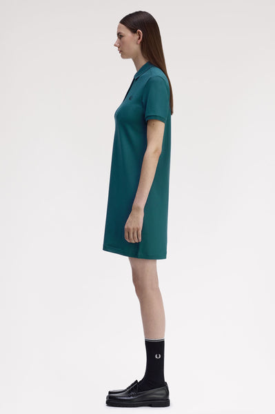 Fred Perry The Fred Perry Dress - Dark Petrol/Black | I Dream a Highway